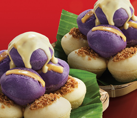 Creamy Sweet Ube Cheesy Puto - Alaska Nanay Club