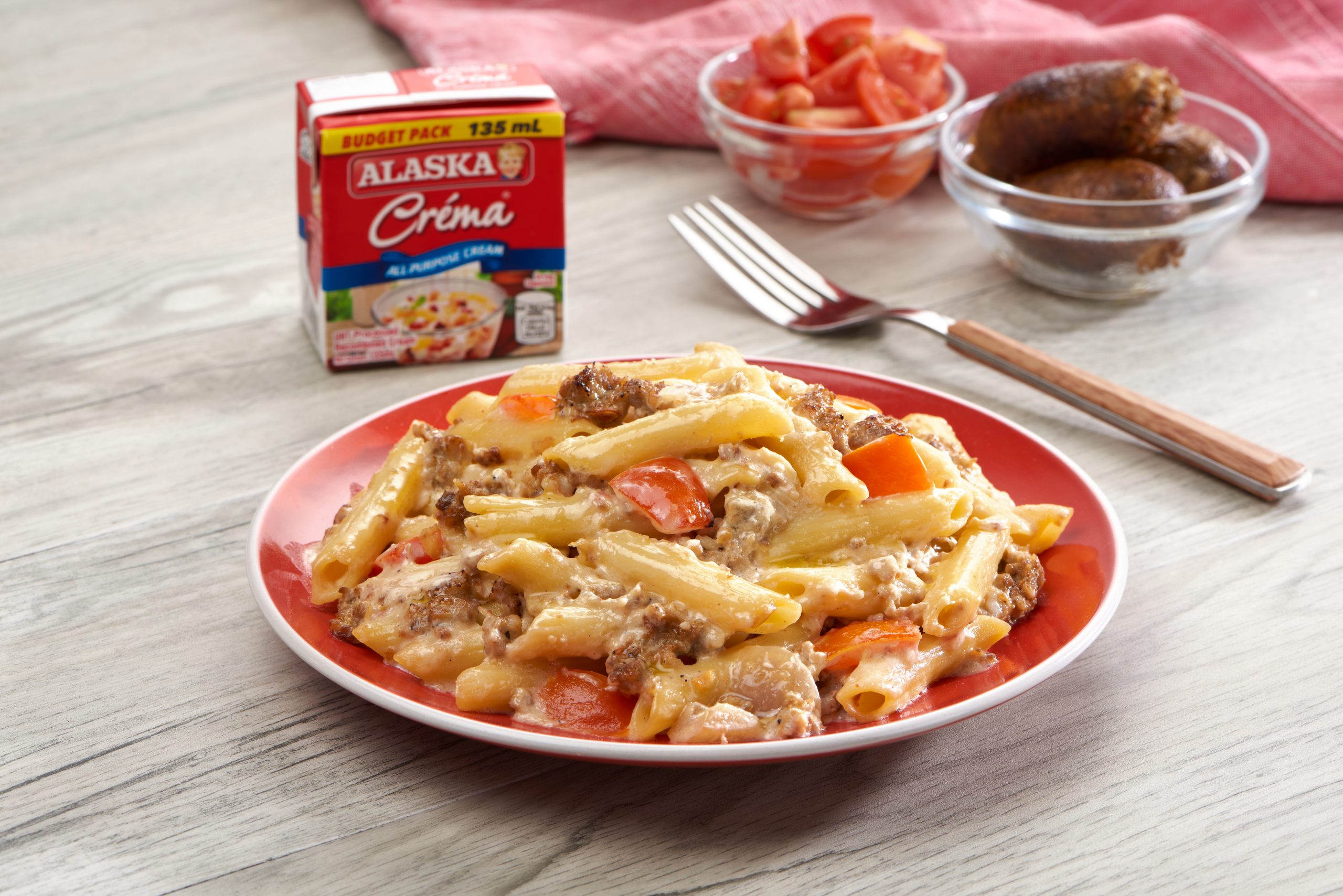 Creamy Longganisa Pasta - Alaska Nanay Club