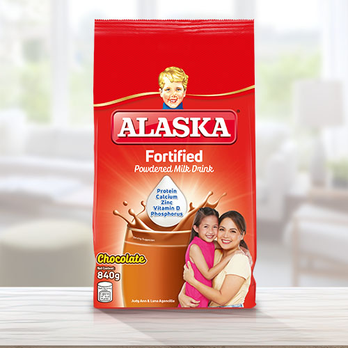 Alaska Fortified Choco Powdered Milk Drink - Alaska Nanay Club