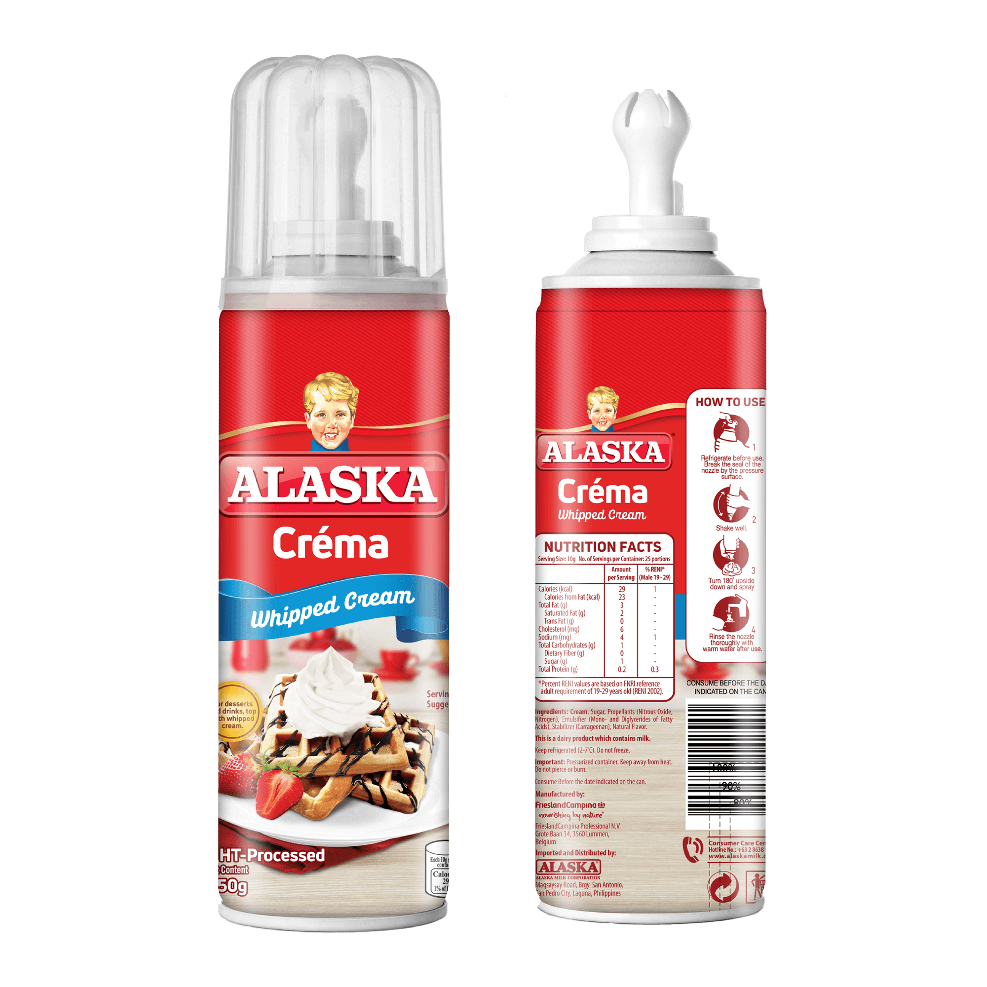 Alaska Créma Whipped Cream – Alaska Nanay Club